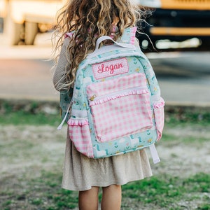 Kids Lunch Bag, Matching Backpack, Unicorn Backpack, Personalized ...