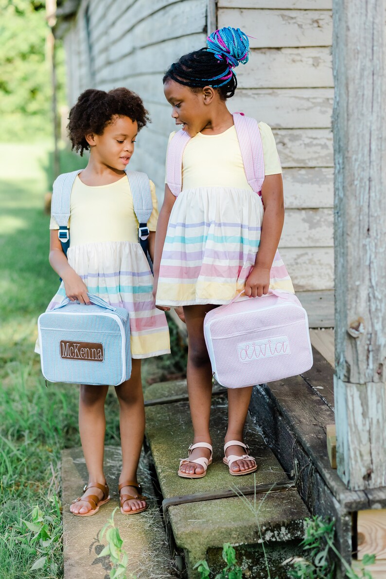 Personalized Backpack Kids Backpack Lunch Bag Matching - Etsy