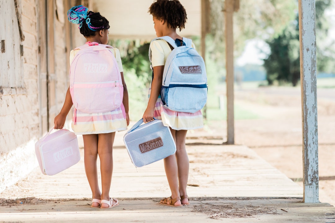Personalized Backpack Kids Backpack Lunch Bag Matching - Etsy
