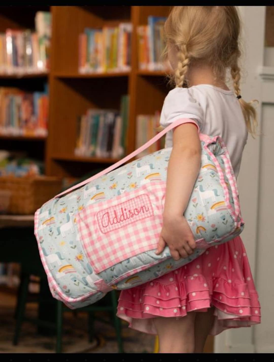 Kids Lunch Bag, Matching Backpack, Unicorn Backpack, Personalized ...