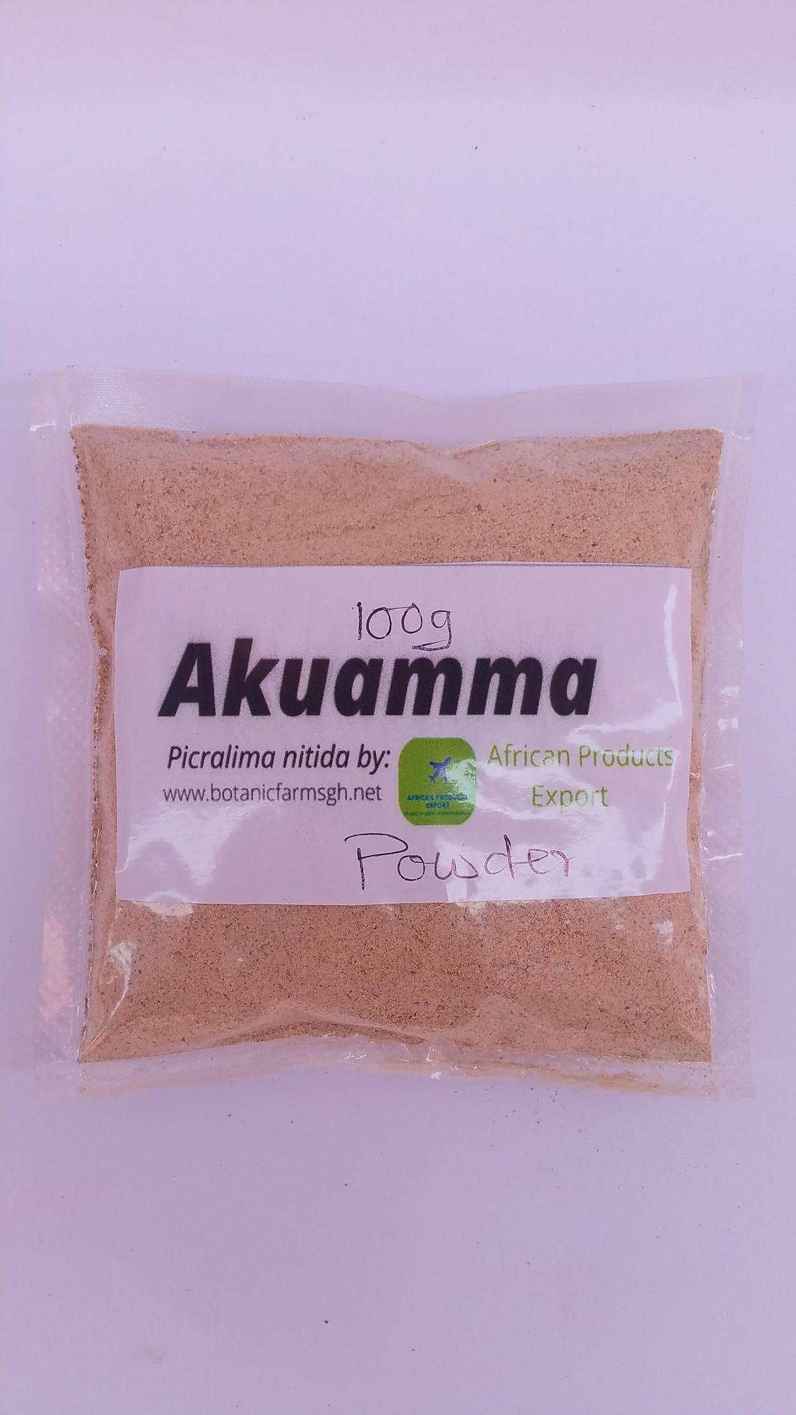 Akuamma Seeds Powder Picralima nitida | Etsy