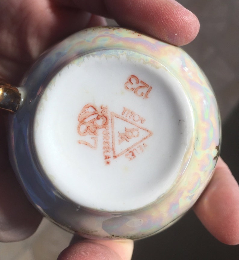 Rare Titov Veles Jugoporcelain Demitasse Teacup and Saucer - Etsy