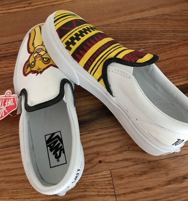 Lion King Disney Inspired Custom Hand Painted Vans Slip Ons Size 1 Kids ...