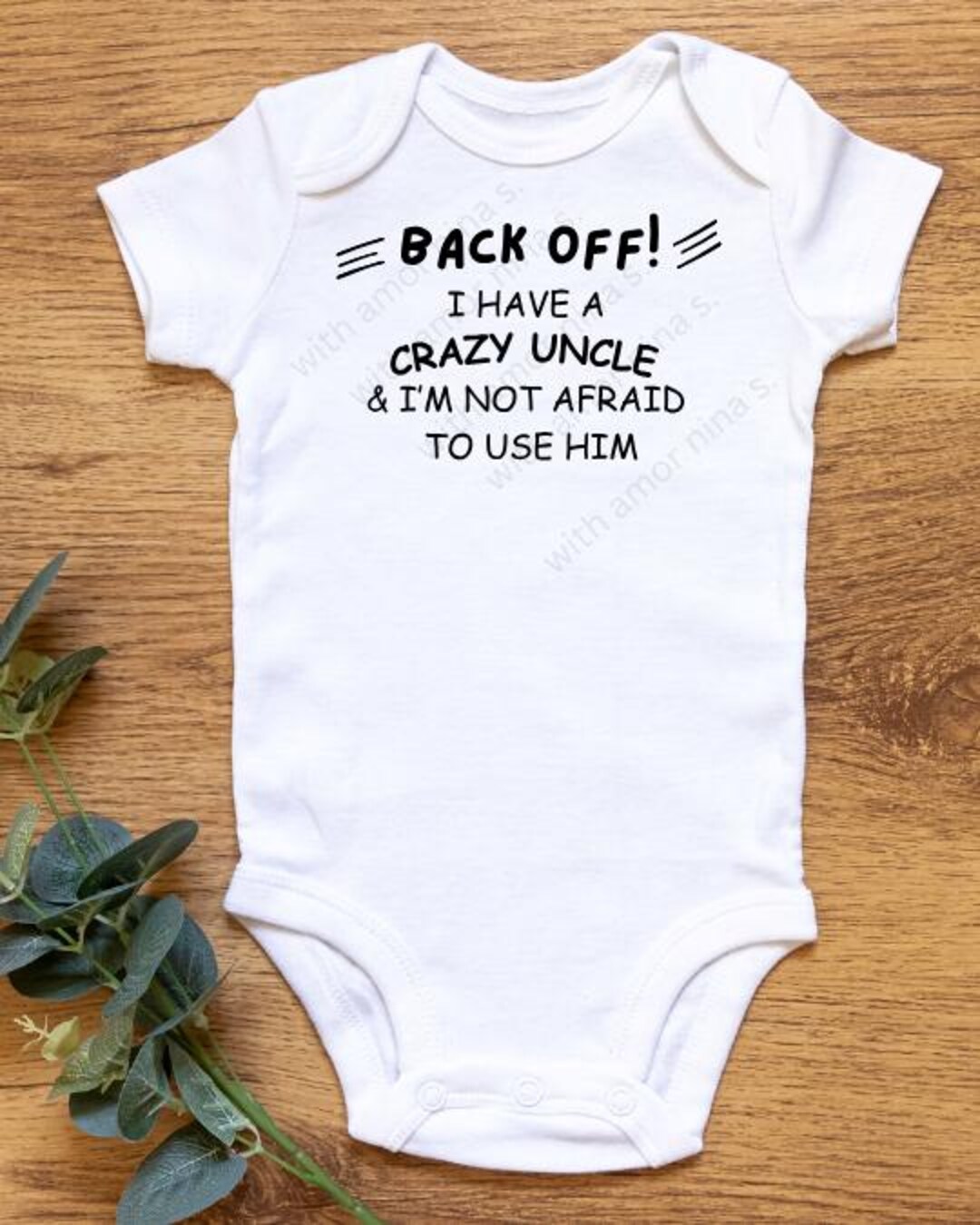 Uncle/nephew/niece Funny Svg Funny Baby Svg Cut File Funny Svg for ...