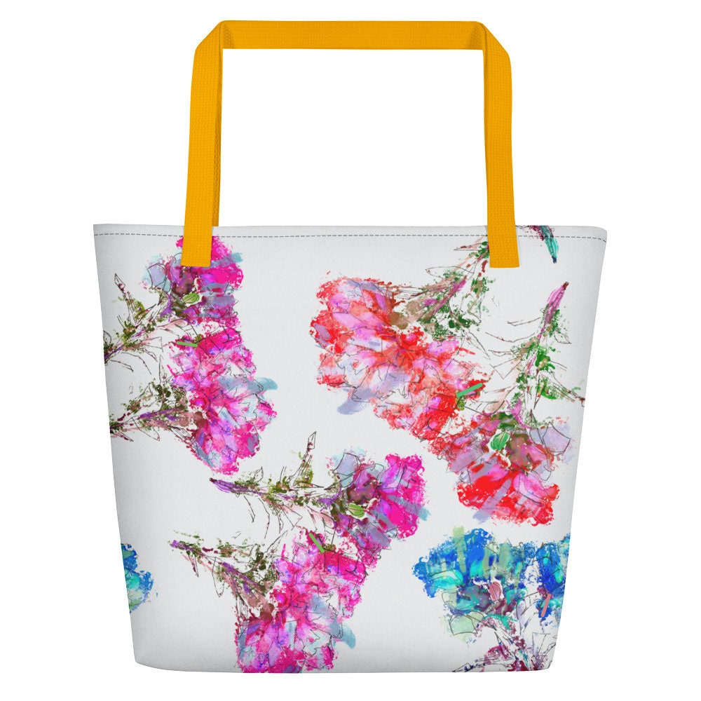 BORA BORA Beach BAG / Over Night Bag / Reusable Grocery Bag / - Etsy