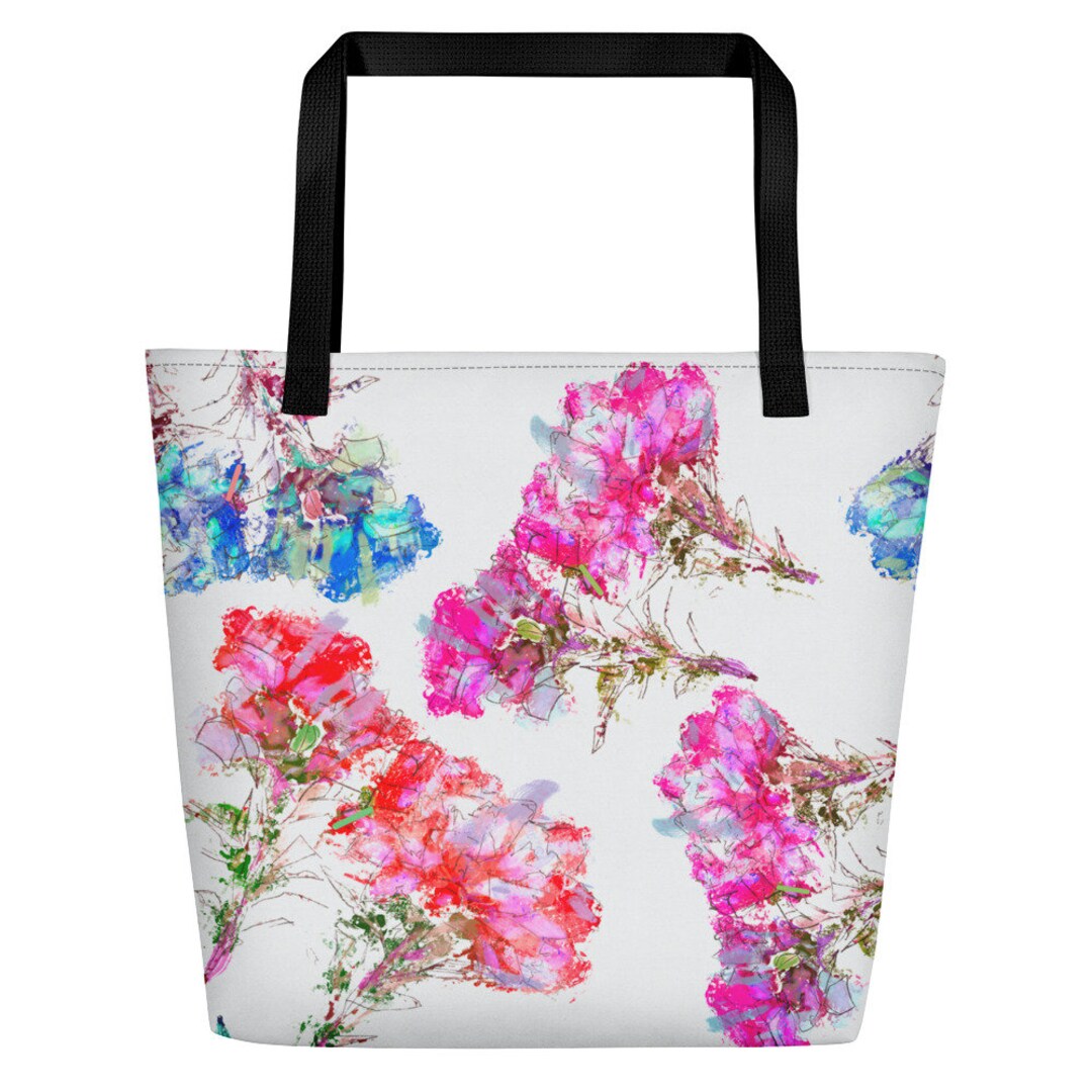 BORA BORA Beach BAG / Over Night Bag / Reusable Grocery Bag / Tote Bags ...