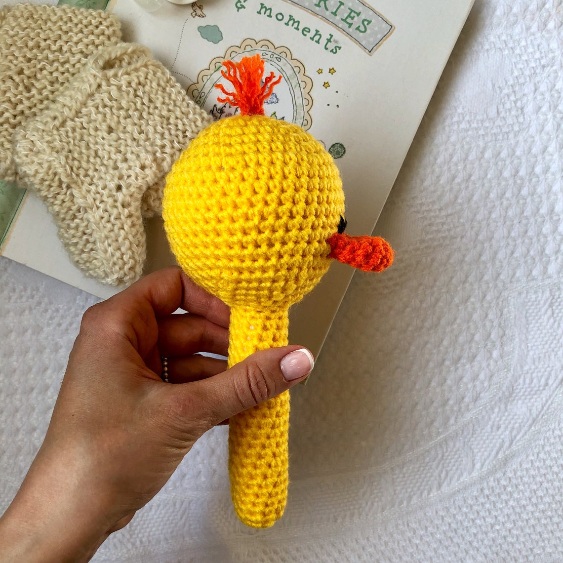 Toy Rattle, Duck Gifts, Duck Tales, Baby Shower, Baby Gift, Baby Mobile ...