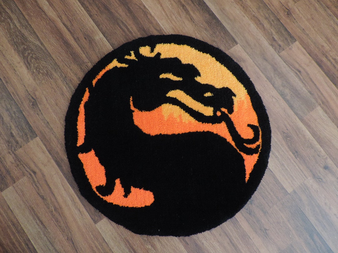 Mortal Kombat Inspired Hand Tufted Rug - Etsy