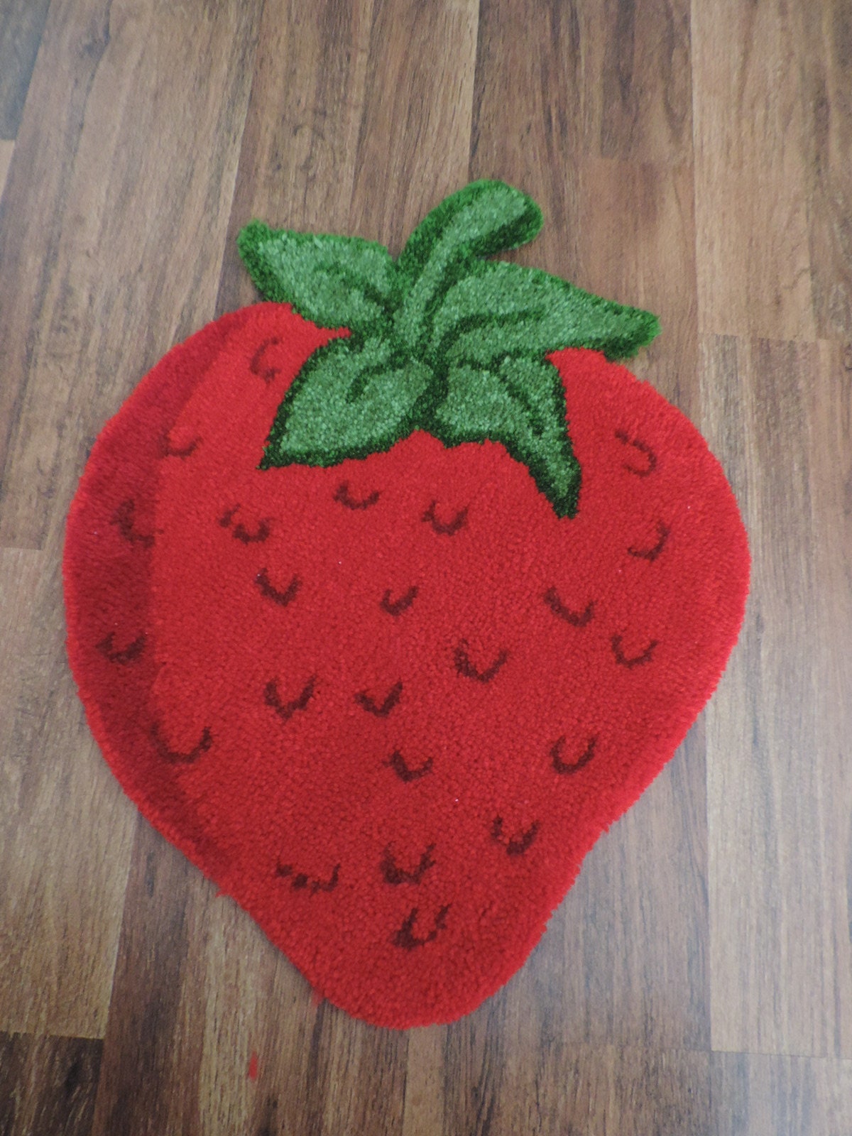 Cute Strawberry Rug, Strawberry Home Decorations - Etsy