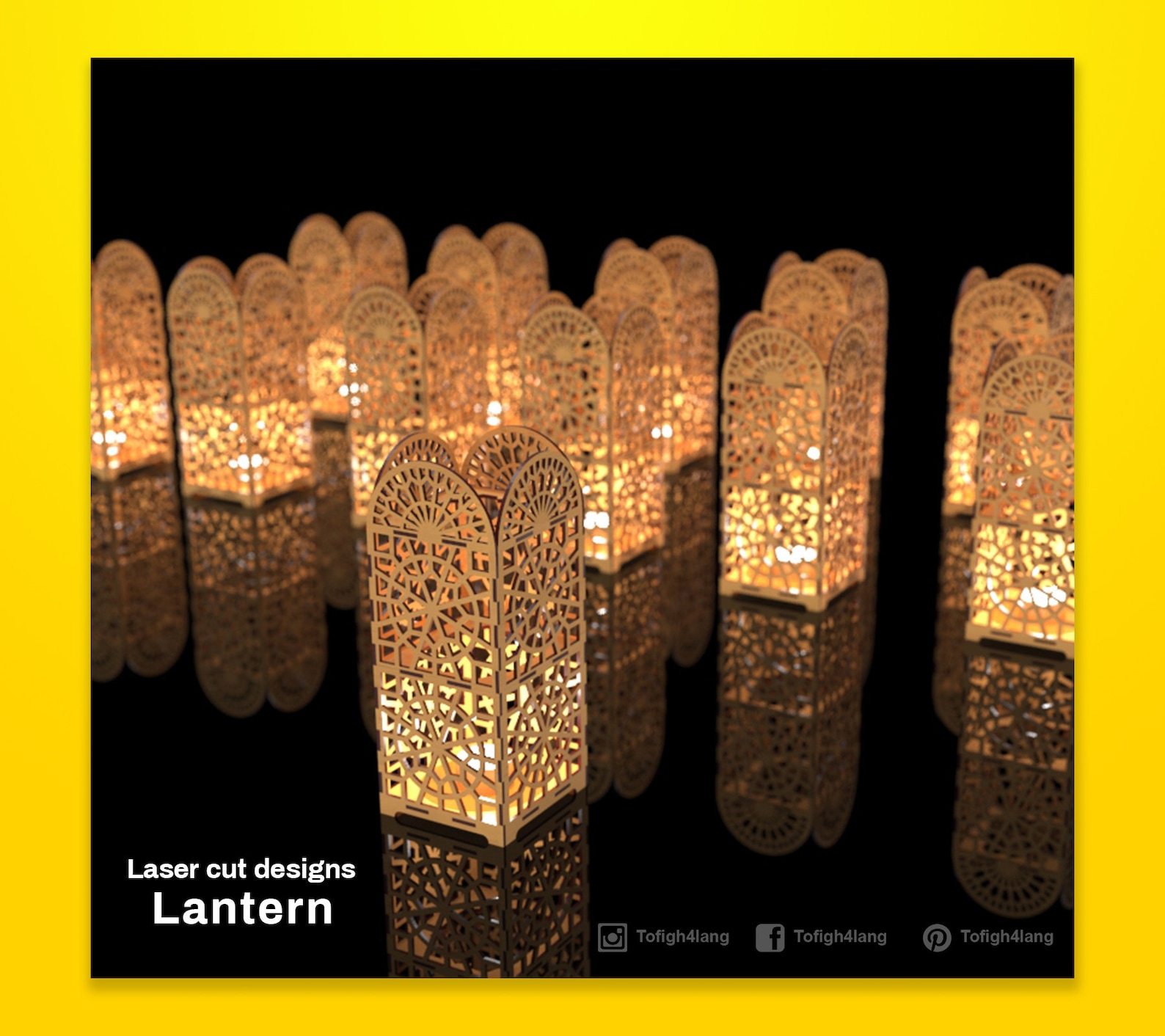 Lantern Laser Cut File - Etsy