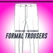 Mens Vector Suit Trousers, SVG, Suit Pants, for Adobe Illustrator Flat ...