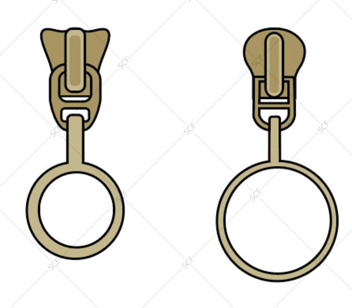 Zipper Svg Bundle X10 Different Zips in 3 Sizes & Colours - Etsy