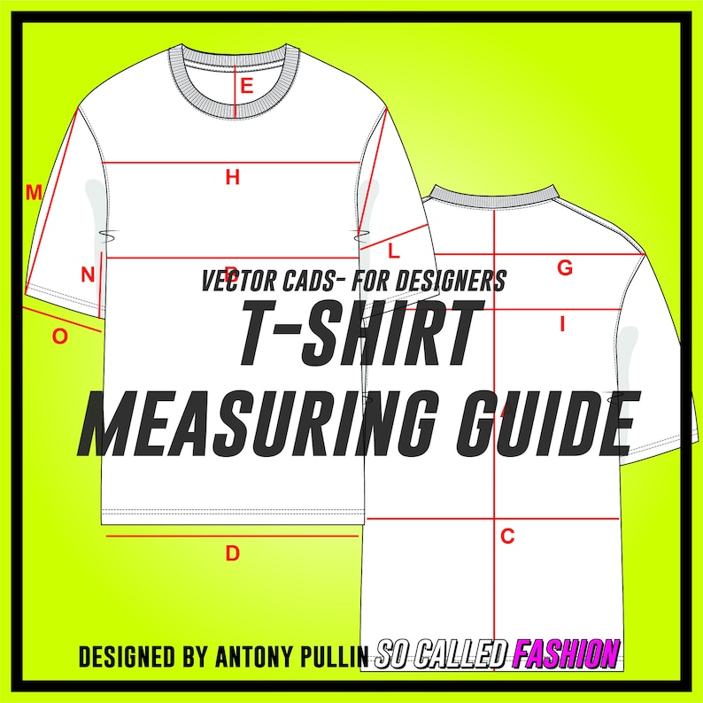 Complete Measurement Guide for T-shirts and Clothing for the Apparel ...