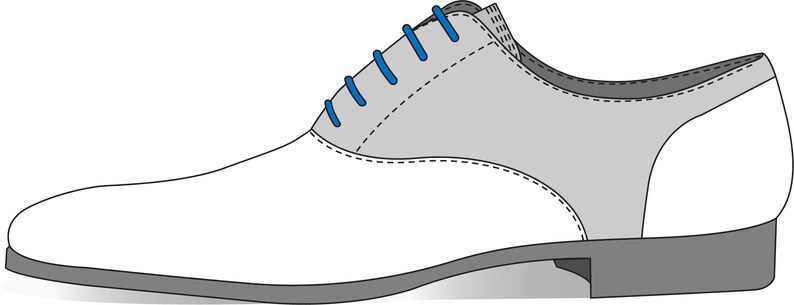 Formal Footwear Pack, SVG Vector Formal Shoe Pack, Flat Sketch, for ...