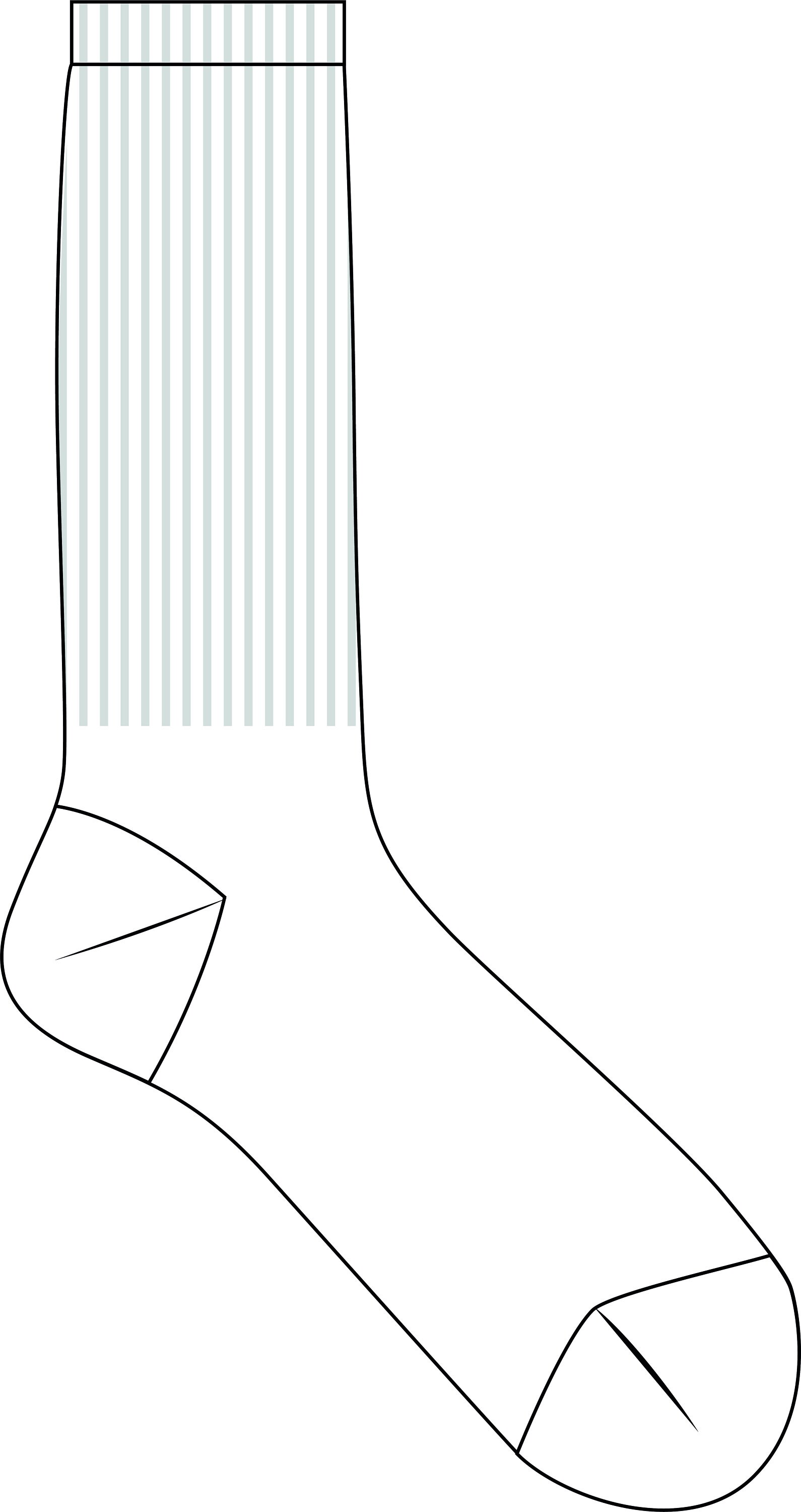 Vector Sock Pack, SVG, Formal Sock, Sports Sock, Trainer Sock Invisible ...