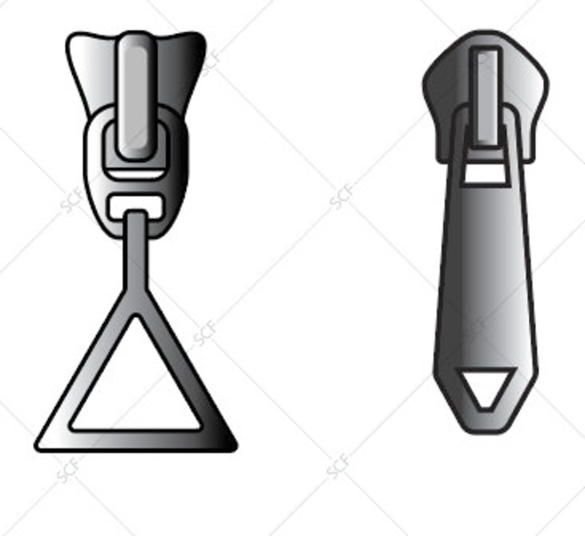 Zipper Svg Bundle X10 Different Zips in 3 Sizes & Colours - Etsy