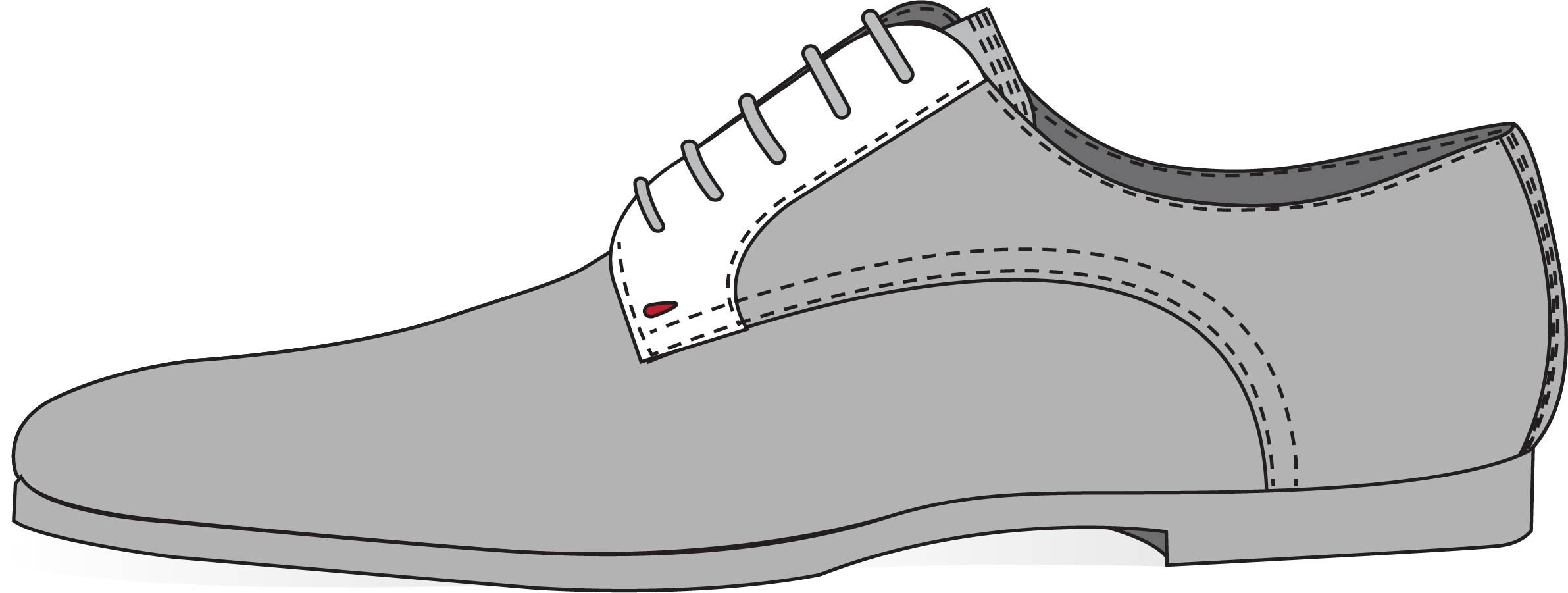 Formal Footwear Pack, SVG Vector Formal Shoe Pack, Flat Sketch, for ...