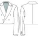 Womens Cropped Blazer, Vector Flat Sketch for Adobe Illustrator, Womens ...