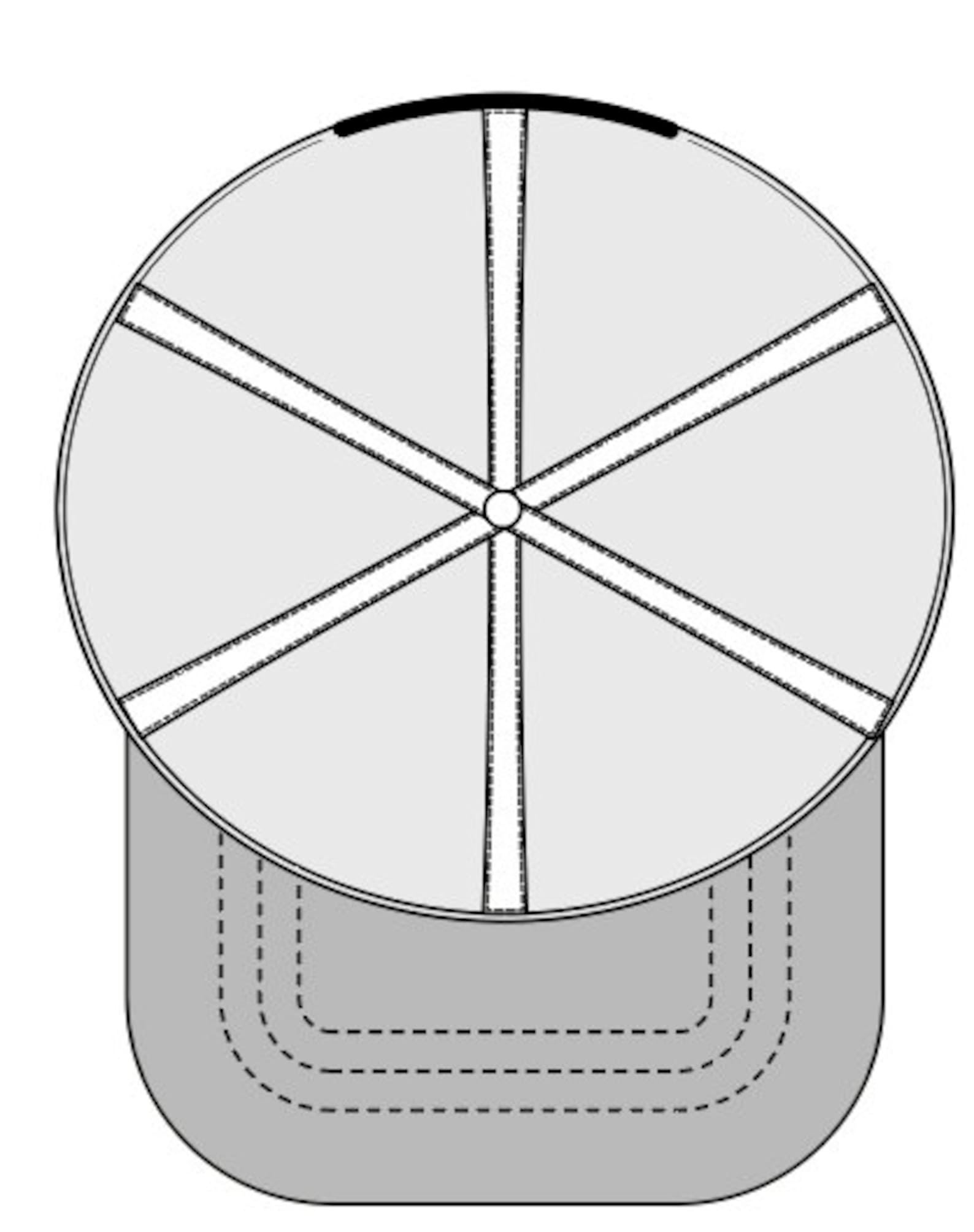 Vector Snapback Cap, SVG, Flat Sketch, Digital Download for Use With ...