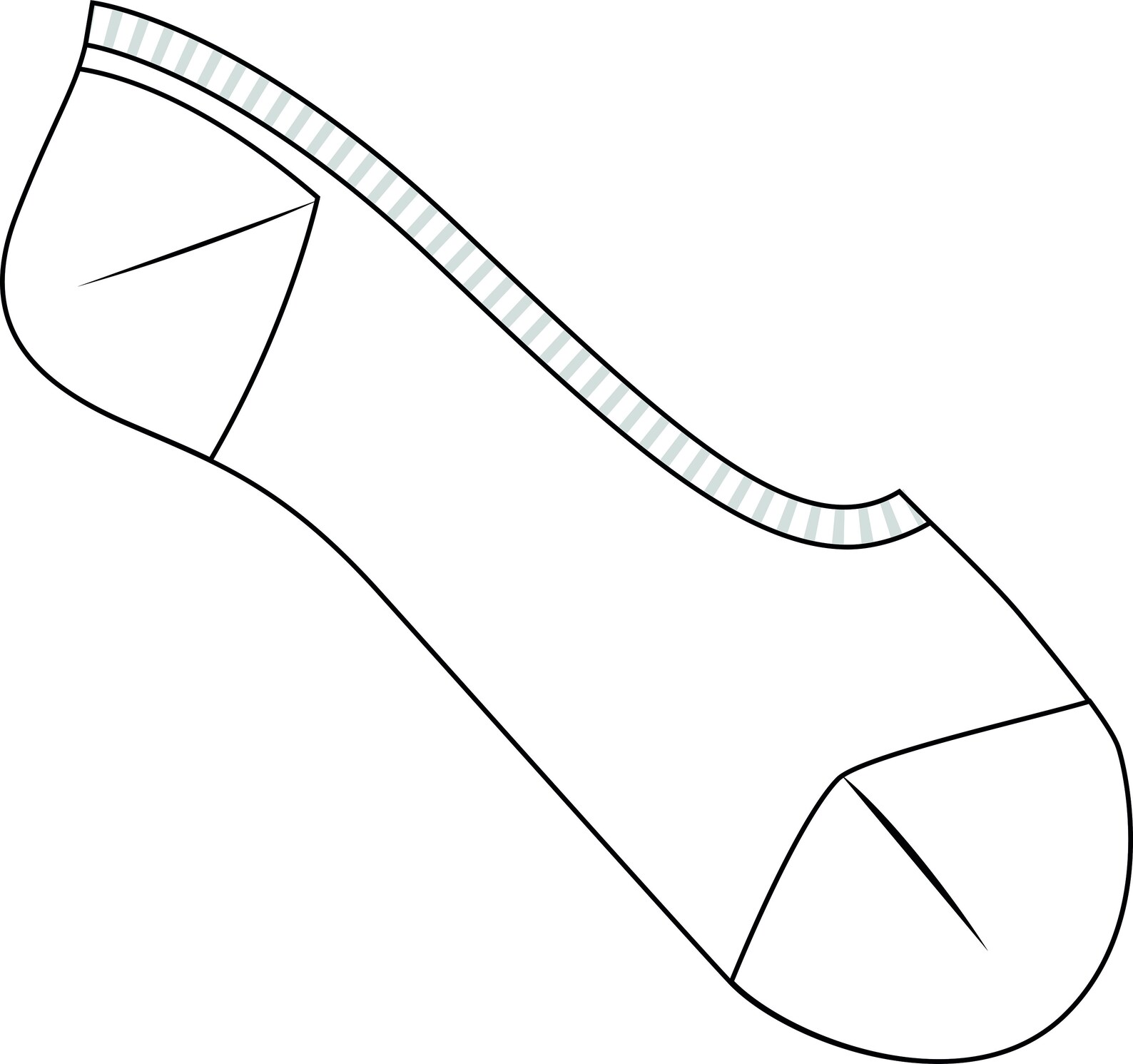 Vector Sock Pack, SVG, Formal Sock, Sports Sock, Trainer Sock Invisible ...