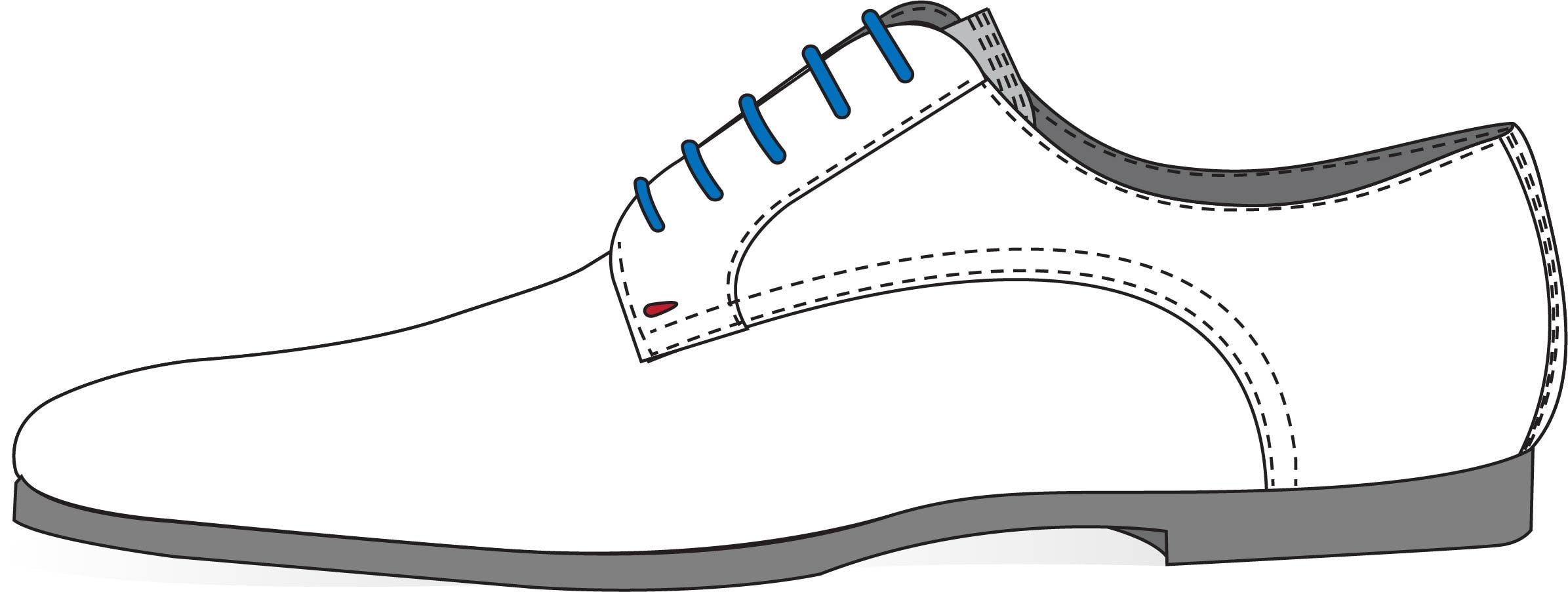 Formal Footwear Pack, SVG Vector Formal Shoe Pack, Flat Sketch, for ...