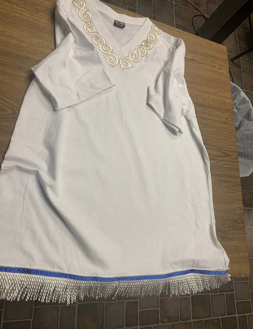 Hebrew Israelite Shirt With Fringes - Etsy