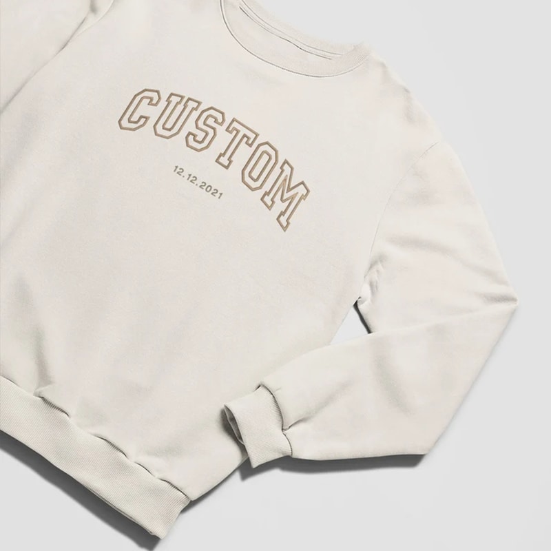 Crew Neck Sweatshirt - Etsy