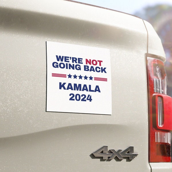Car Magnet Not Going Back Etsy