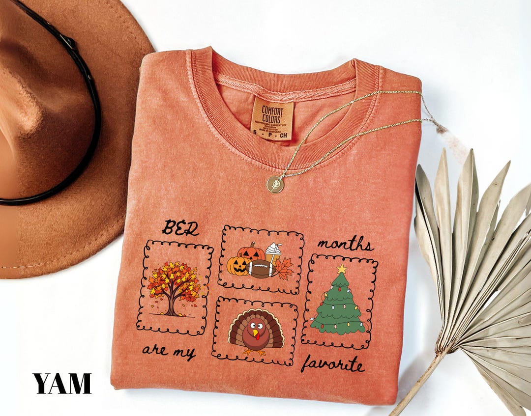 Favorite Time of the Year Fall Lover Shirt Comfort Colors Fall Shirt ...