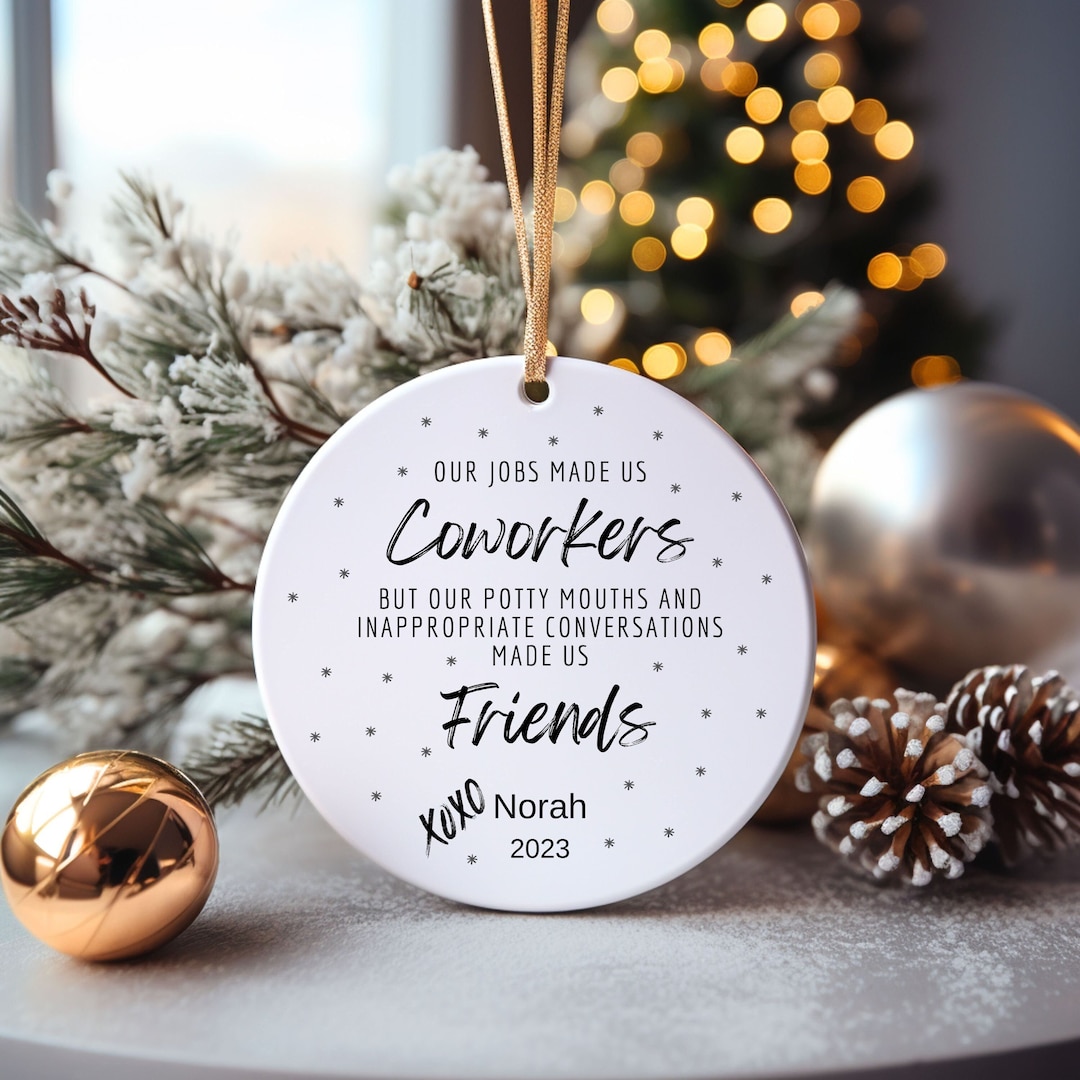 Coworker Christmas Ornament, Giftful Christmas for Coworker, Friend ...