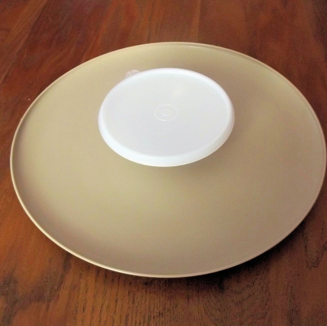 Tupperware, Dip N Serve, Tan Tray, White Bowl With Lid, Vintage 1970's ...