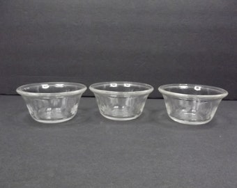Pyrex Vintage Custard Cups - Etsy