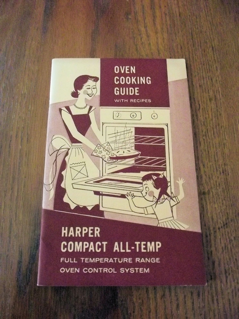 5 Appliance Books 1950's & 1970's Vintage - Etsy