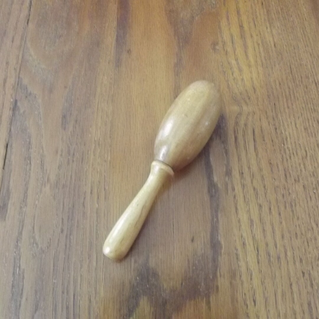 Sock Darning Egg W/handle, Natural Wood, Vintage Mid Century - Etsy