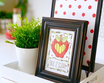 Back to School Night Mint Pun/ Parent Gift Word Art/ Teacher ...