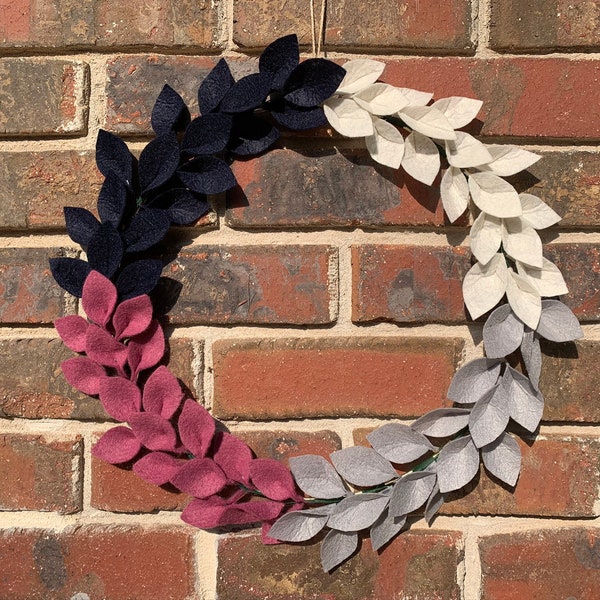 Modern Wreath - Etsy