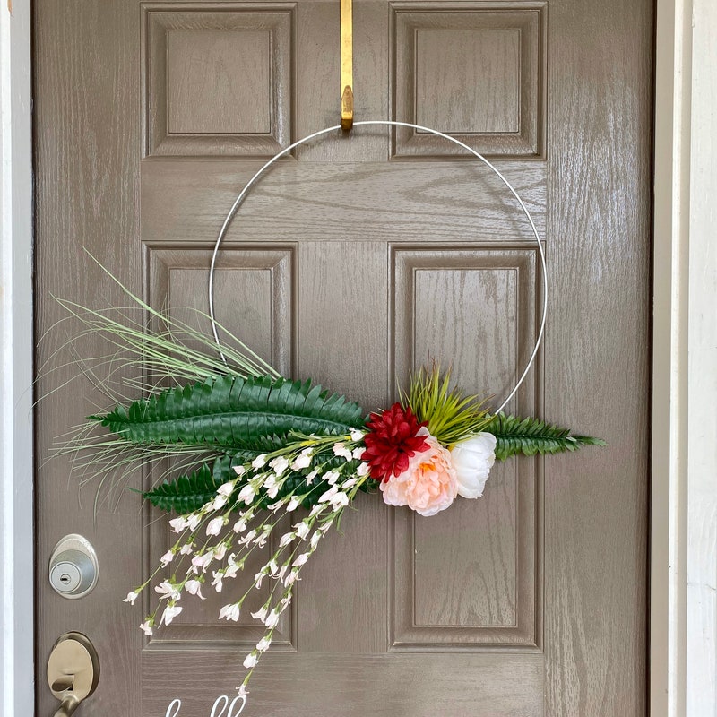 Modern Wreath - Etsy
