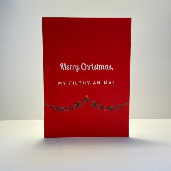 Home Alone Movie-inspired Christmas Card Matte Red Merry - Etsy