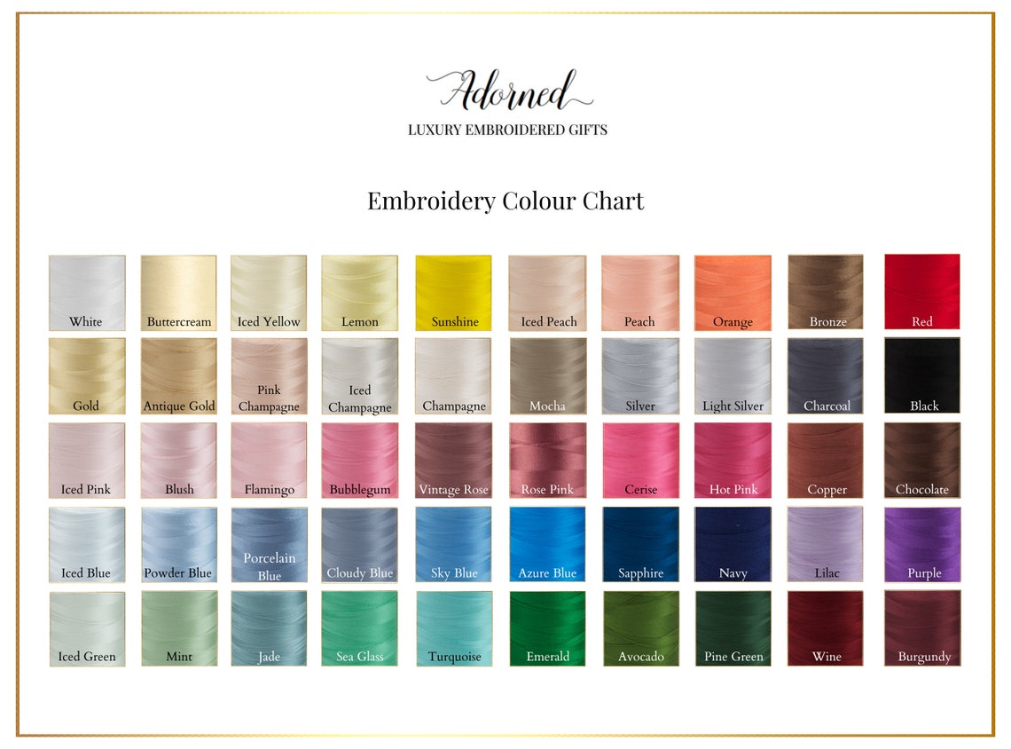 Embroidered Ribbon Place Setting Personalised Ribbon Bow for - Etsy