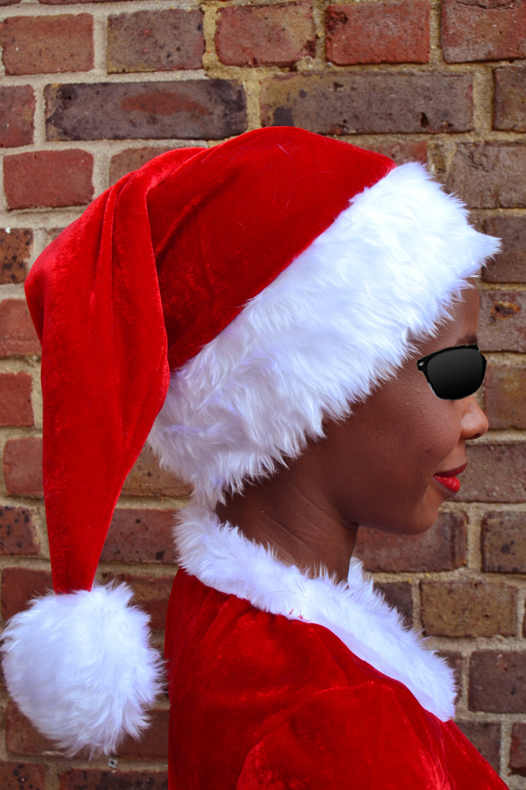 Christmas Outfit Woman Top Shorts and Santa Hat Mrs Santa - Etsy