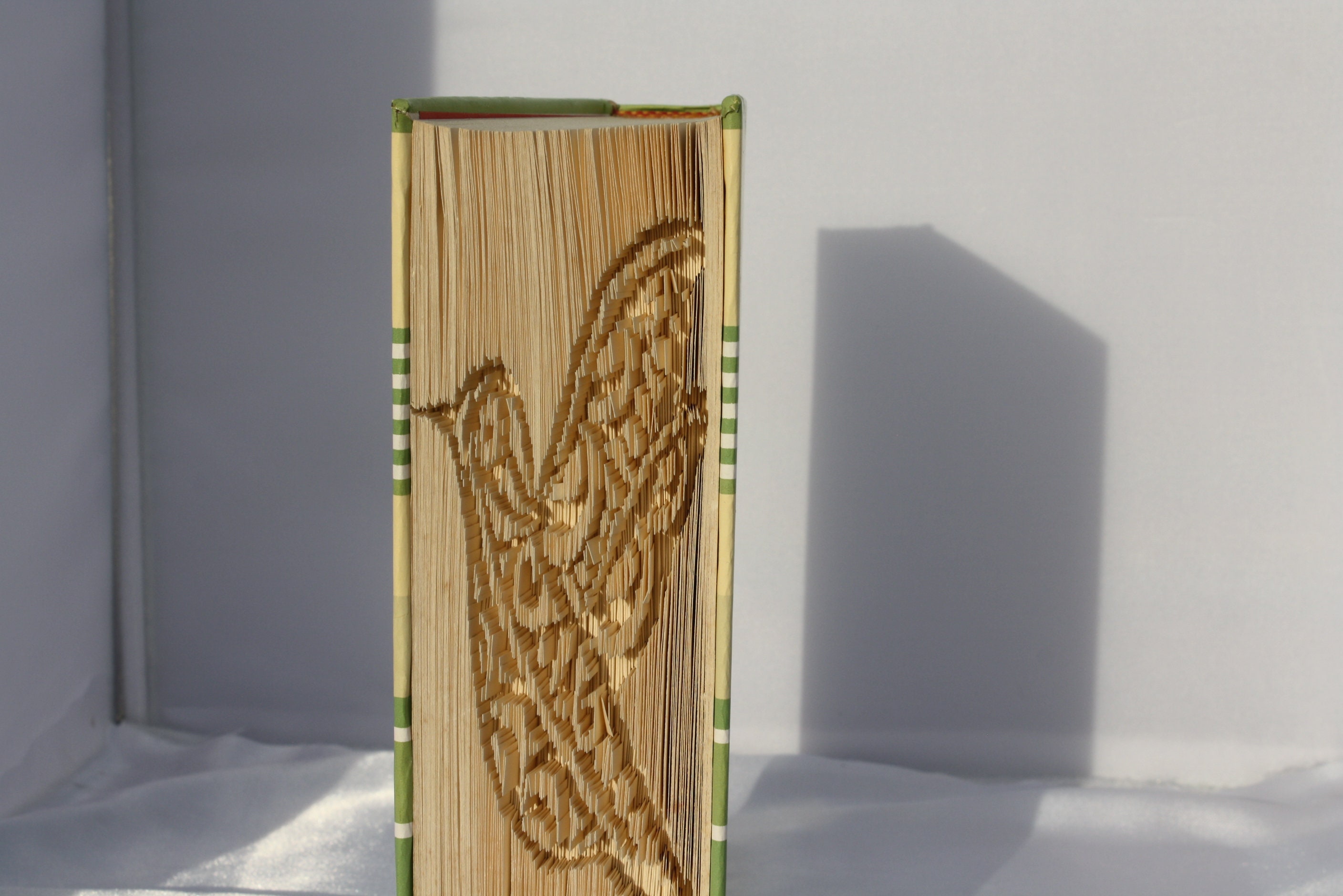 Filigree Bird - Book Folding Pattern - Mark/cut/fold - Etsy