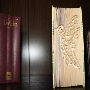 Filigree Bird - Book Folding Pattern - Mark/cut/fold - Etsy