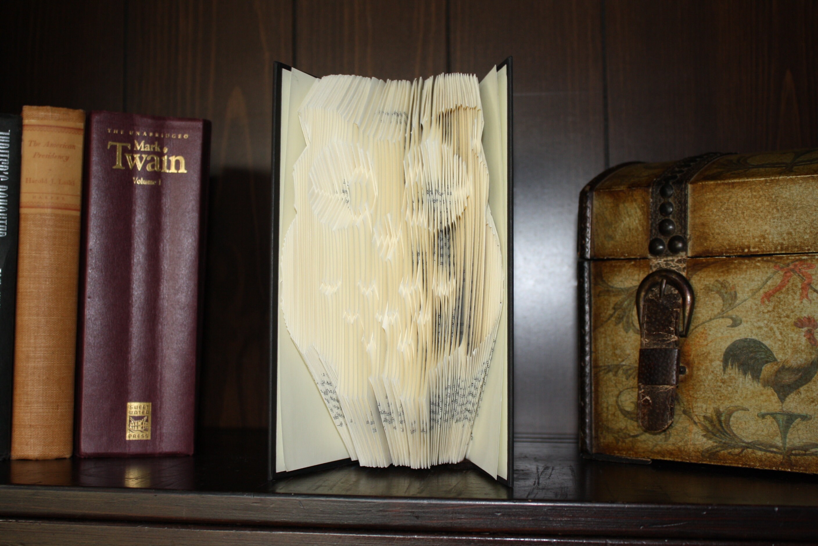 Owl - Book Folding Pattern Mark & Fold - Etsy