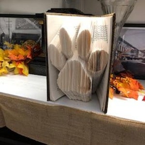 Dog Paw - Book Folding Pattern Mark/fold - Etsy