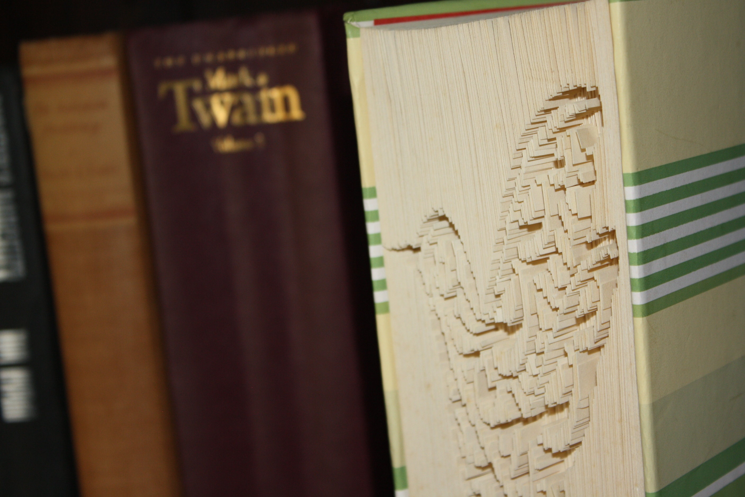 Filigree Bird Book Folding Pattern Mark/cut/fold - Etsy