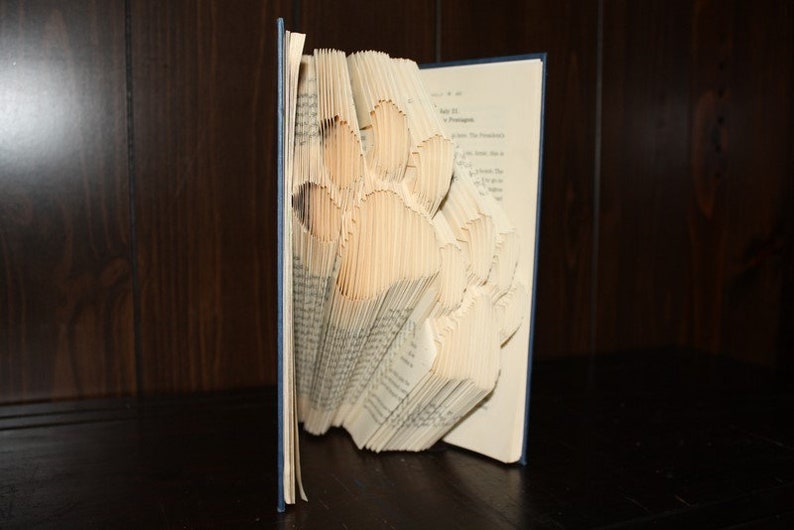 Double Dog Paws Book Folding Pattern - Digital - Mark/fold - Etsy