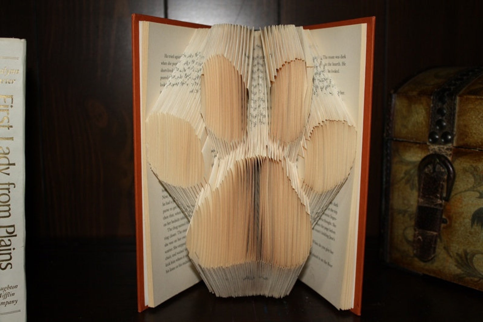 Dog Paw - Book Folding Pattern Mark/fold - Etsy