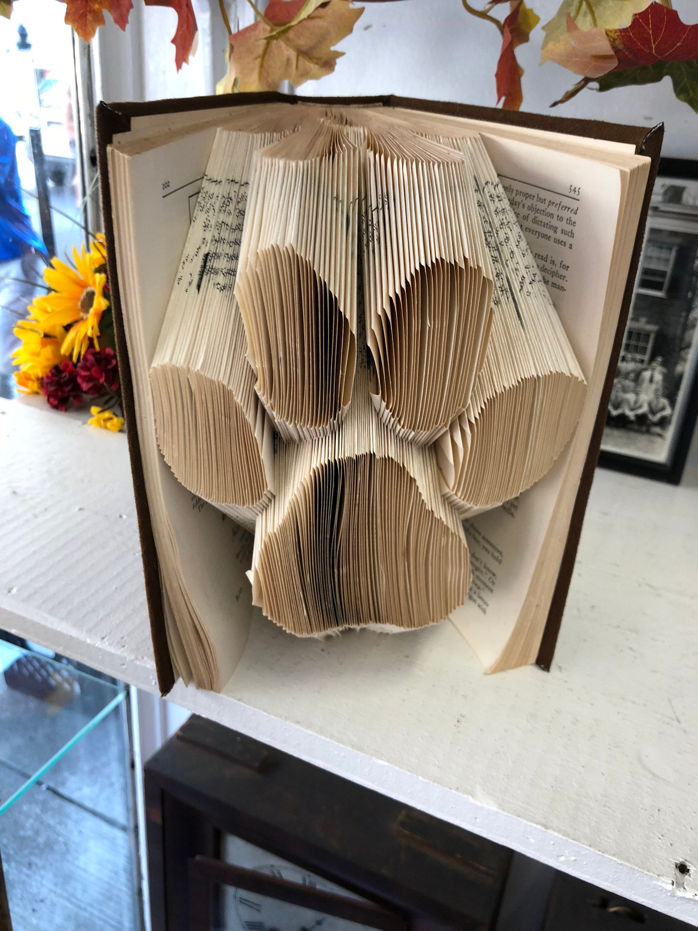 Dog Paw - Book Folding Pattern Mark/fold - Etsy