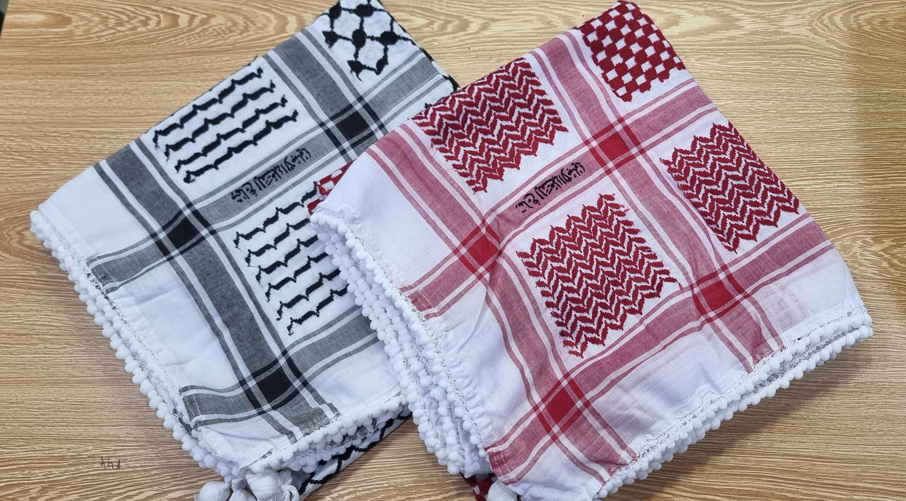 Palestinian Hatta Scarf Yasser Arafat Gaza Jenin Palestine Abo Obaida ...