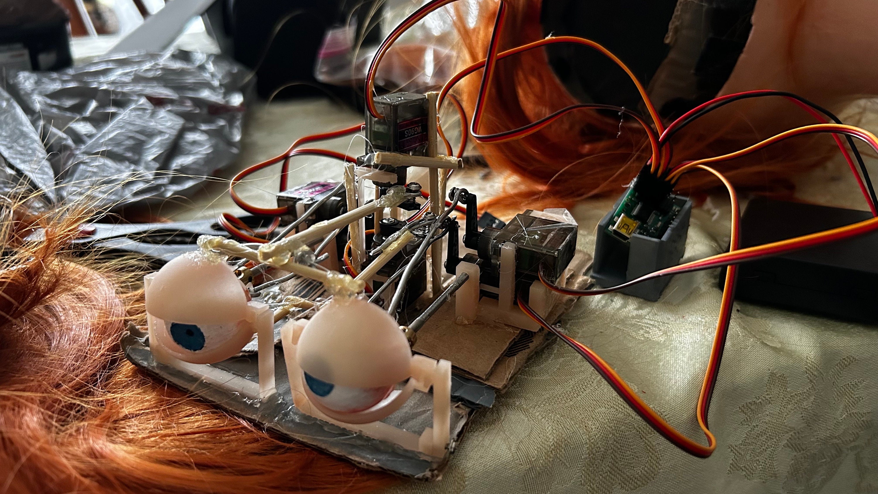 Chucky Animatronic Head moving Eyes - Etsy